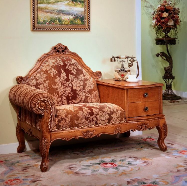 水曲柳雕花围椅_装信通网家居百科