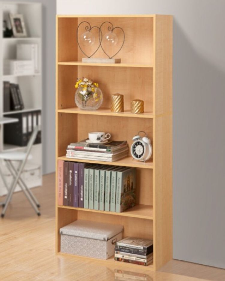 书柜,橡木三开门简易书柜_装信通网家居百科